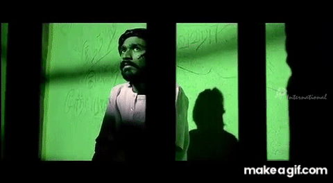 Pudhupettai first scene on Make a GIF