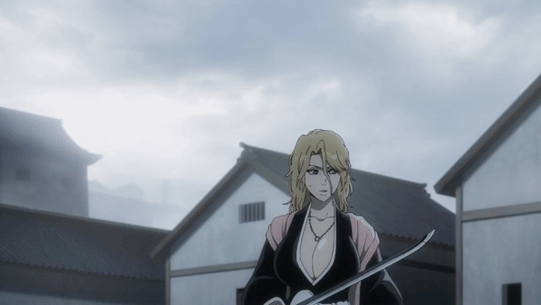 Rangiku Matsumoto and Toshiro Hitsugaya TYBW first appearance on Make a GIF