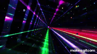 4K Abstract VJ Motion Background || Neon Light Tunnel Free VJ Loops ...