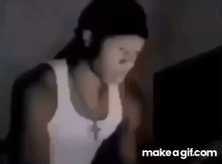 Guy looks at his phone and gets sad meme template on Make a GIF