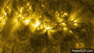 NASA | Thermonuclear Art – The Sun In Ultra-HD (4K) on Make a GIF