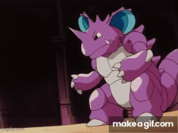 Pokemon - Nidoking on Make a GIF