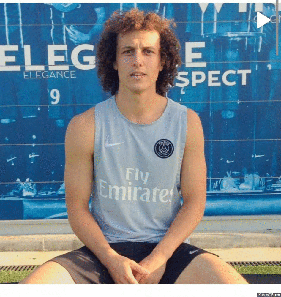 david luiz on Make a GIF
