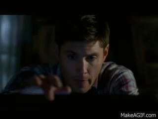 Dean Laptop Gif