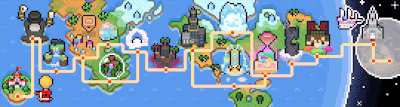 Super Mario Odyssey world map. on Make a GIF
