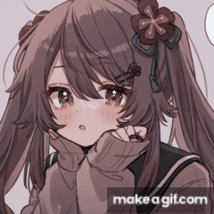 Anime Girl Spin GIF on Make a GIF