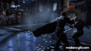 Batman Arkham Origins: Deathstroke Boss Fight (4K 60fps) on Make a GIF