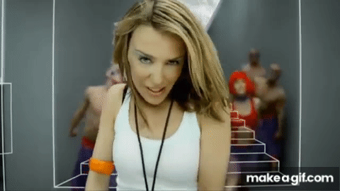 Kylie Minogue - Love At First Sight (Official Video) on Make a GIF