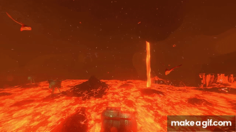 Lava Geanimeerde Gif