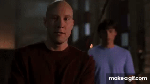 Smallville 3x04 - Lex hits Clark with a sword / Clark wakes up on Make ...