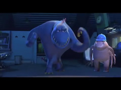 Monsters Inc - Scare Floor - Disney Pixar Movie Trailer on Make a GIF
