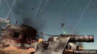 Star Wars Battlefront: Battle of Jakku Teaser Trailer on Make a GIF