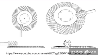 Hypoid Gear on Make a GIF