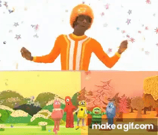 Yo Gabba Gabba! Intro Season 2 on Make a GIF