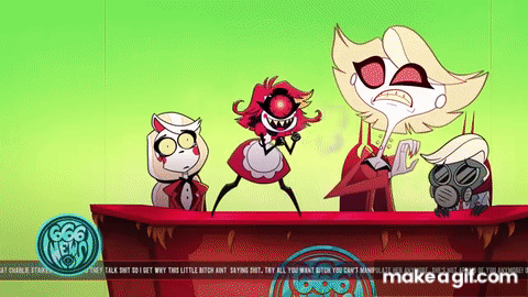 Hazbin Hotel S2 Charlie Crying Miserable LOL on Make a GIF