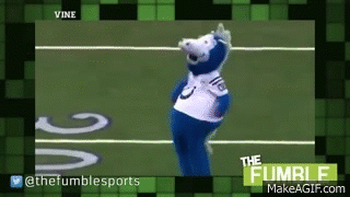 Colts Mascot Caught on Camera Beating on Little Children on Make a GIF