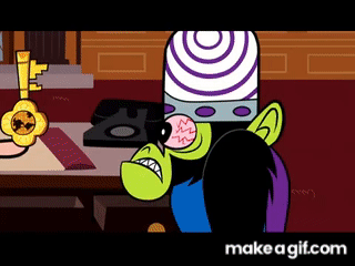 Mojo Jojo Quits Villainy on Make a GIF