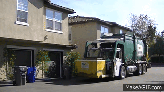 Wittke Front Load Garbage Truck w/ Curotto Can - Garbage Collection on ...