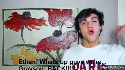 TAPED TO A CHAIR PRANK!! Whats up guys we're BACKKK!!!!! on Make a GIF