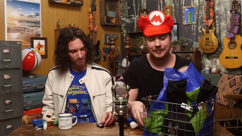 Super Mario Smash Block Challenge ft. Game Grumps on Make a GIF