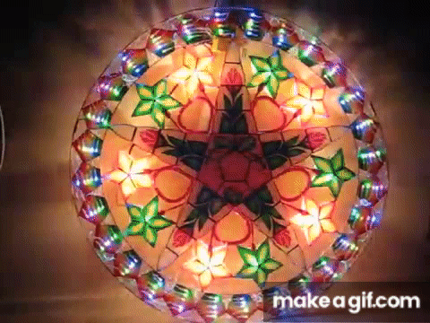 For Sale! Star Capiz lantern Parol 30" on Make a GIF