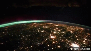Earth HD| Time Lapse View from Space, Fly Over | NASA, ISS on Make a GIF