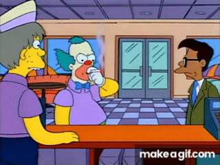 The Simpsons - Give Me Seven Hundred Krusty Burgers! on Make a GIF