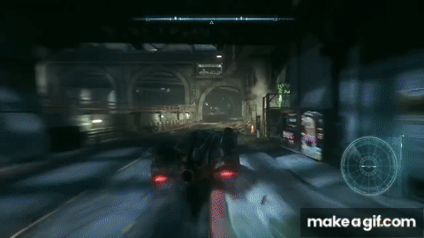 Batman: Arkham Knight - Arkham Asylum Batmobile Free Roam Gameplay on ...