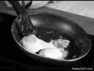 OrGreenic Green Nonstick Frying Pan As seen on tv on Make a GIF