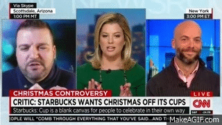 Some Dude Josh Feuerstein Goes Full Bonkers on CNN over Starbucks Cups ...