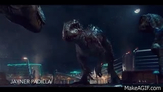 Jurassic World Trex Vs Irex Fight 1080p on Make a GIF