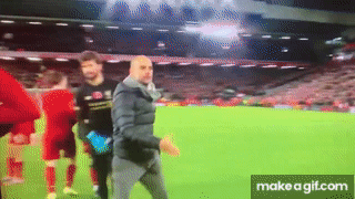 Pep Guardiola Approaches Refs and says “Thank you so much” (Liverpool 3 ...