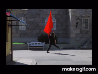 Red flag on Make a GIF