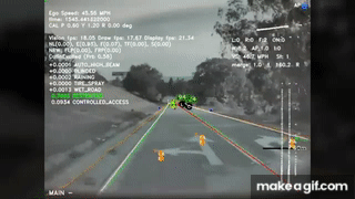 This Is What Tesla's Autopilot Sees On The Road on Make a GIF