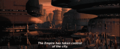 The Empire has taken control of the city. on Make a GIF