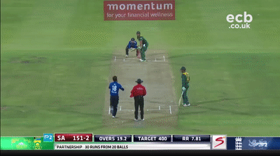 Sensational Ben Stokes catch off AB de Villiers on Make a GIF