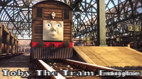 Toby The Tram Engine on Make a GIF