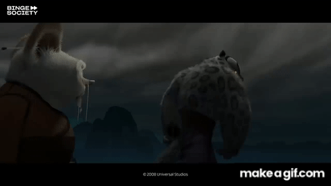 Kungfu Panda Shifu Versus Tailong