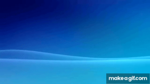 PSP Wave Background loop - heavenly color on Make a GIF