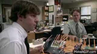 Top 10 Pranks from The Office (U.S. version) on Make a GIF