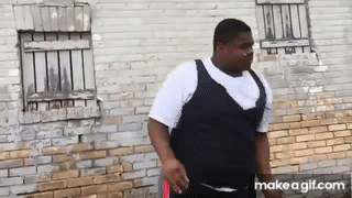 El negrito gordito bailando original on Make a GIF