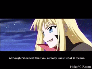 Negi vs Evangeline - Phantasmagoria - Full Fight on Make a GIF