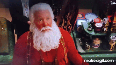 1st favorite childhood scene from Santa Clause 2 on Make a GIF