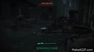 Fallout 4 mysterious stranger on Make a GIF