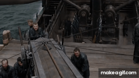 Euron Greyjoy Kills Rhaegal - Dragon Death Scene - Game of Thrones ...