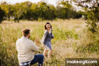 Surprise Proposal on Make a GIF