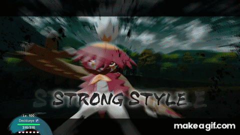 Hisuian Decidueye Signature Move Triple Arrows in Pokemon Legends ...