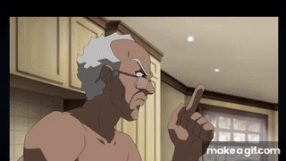 The Boondocks | Garden Party | Season 1 Episode 1 on Make a GIF