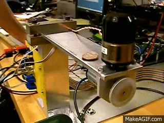 Active Vibration Control of Cantilever Beam on Make a GIF