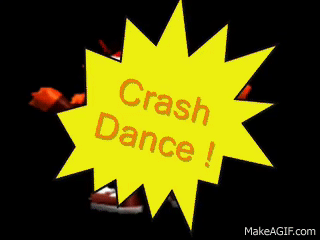 Crash Bandicoot Dance ! on Make a GIF